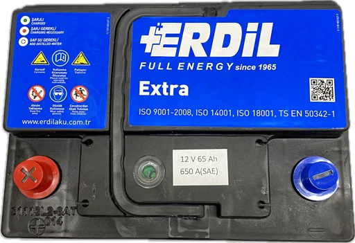 ERDIL L+ 65Ah 650A ⋆ Аккумулятор на авто. Купить АКБ в Одессе